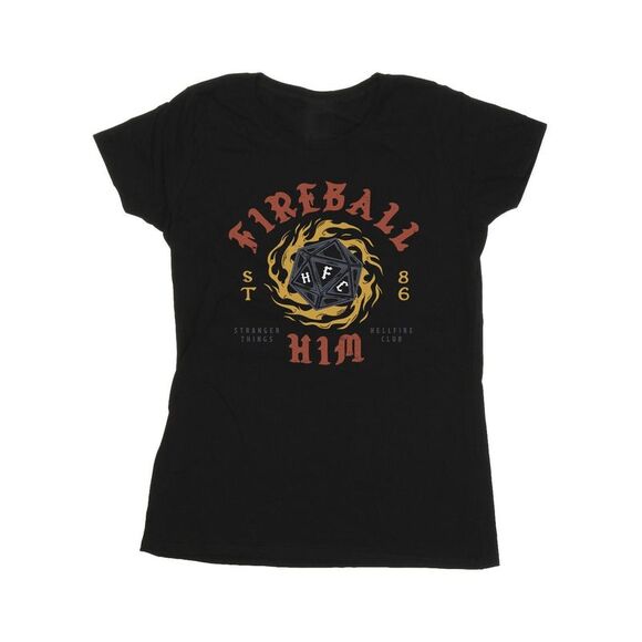 Netflix | Tops | Netflix Womensladies Stranger Things Fireball Dice 86 ...